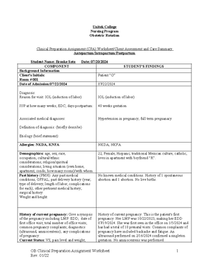 Holistic Nutritional Assessment and Intervention Plan - Soto Unitek ...