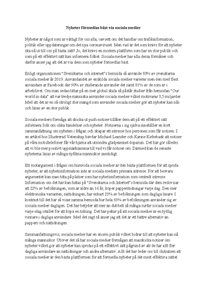 Pm-elevexempel 2 - Exempel på ett PM - PM – elevexempel med tre olika ...