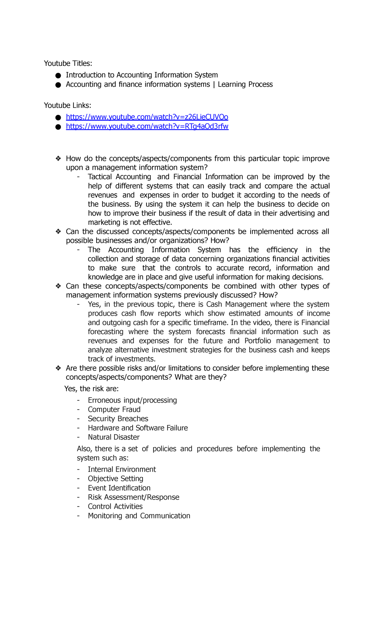 MIS Pre Finals Task Performance 2 - Youtube Titles: Introduction to ...