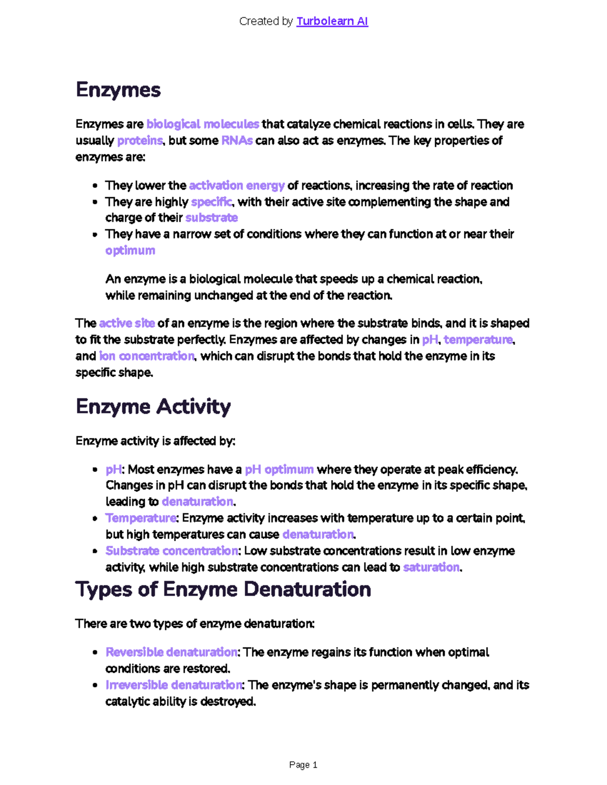 APBIO Unit 3 Review: Enzymes, Photosynthesis, and Cellular Respiration ...