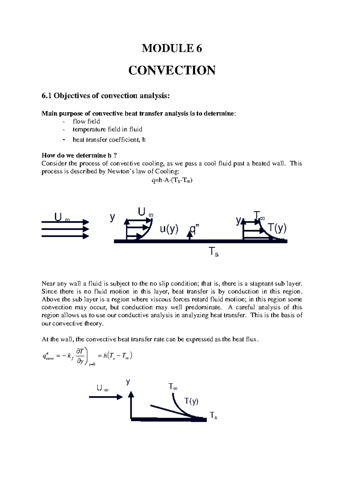 Convection analysis - air conditioning engineering - MODULE 6 ...