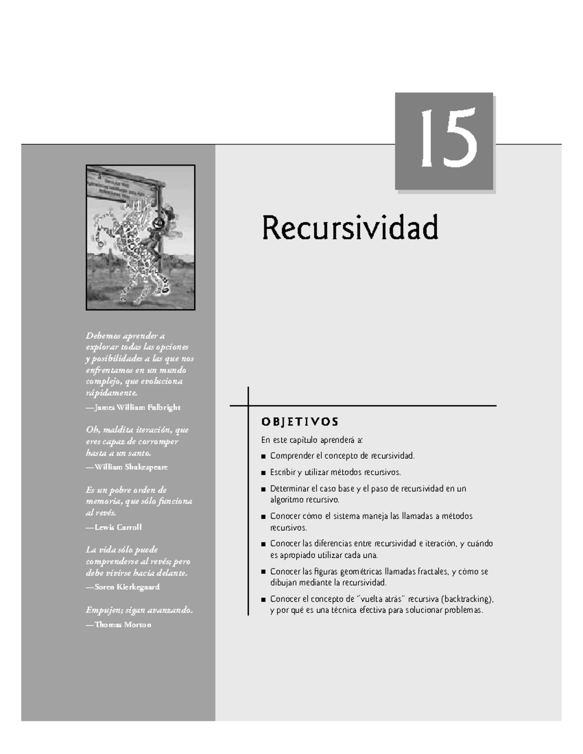 CPJ-Recursividad: Conceptos y Ejemplos de Algoritmos Recursivos - Studocu