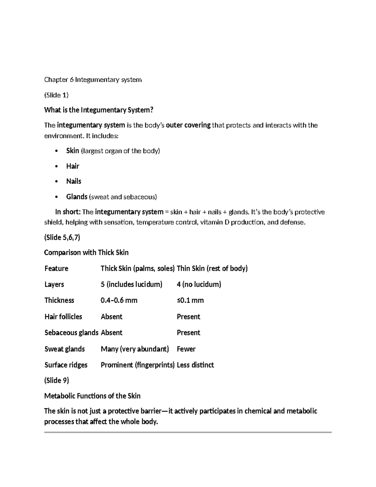 Integumentary System Overview (BIO 101): Functions, Structure ...