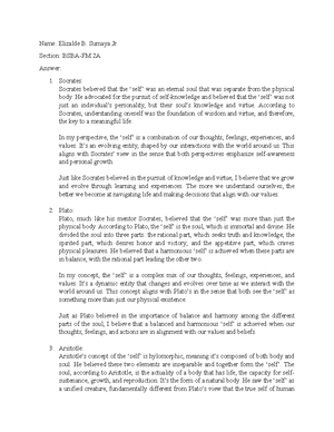Understanding-the-Self - Copy - 2 Chapter 1 Philosophical Perspective ...