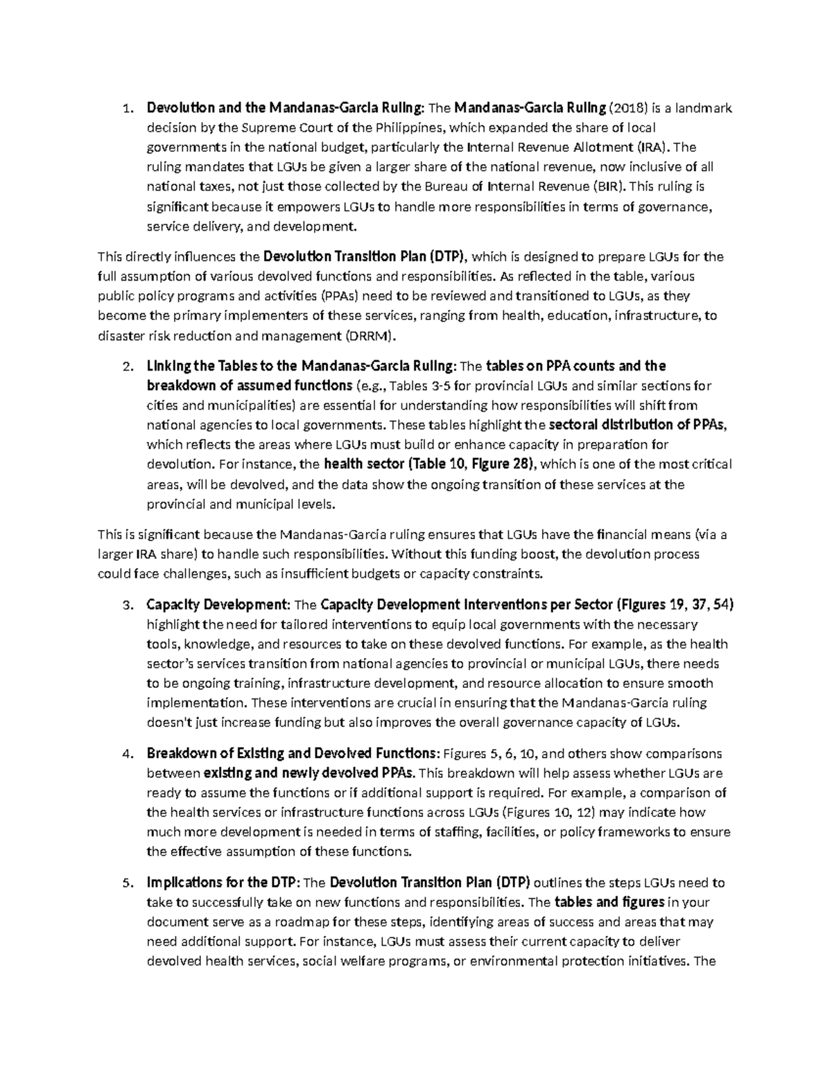 Reaction Paper on Fiscal Management: Insights from the Garcia-Mandanas ...