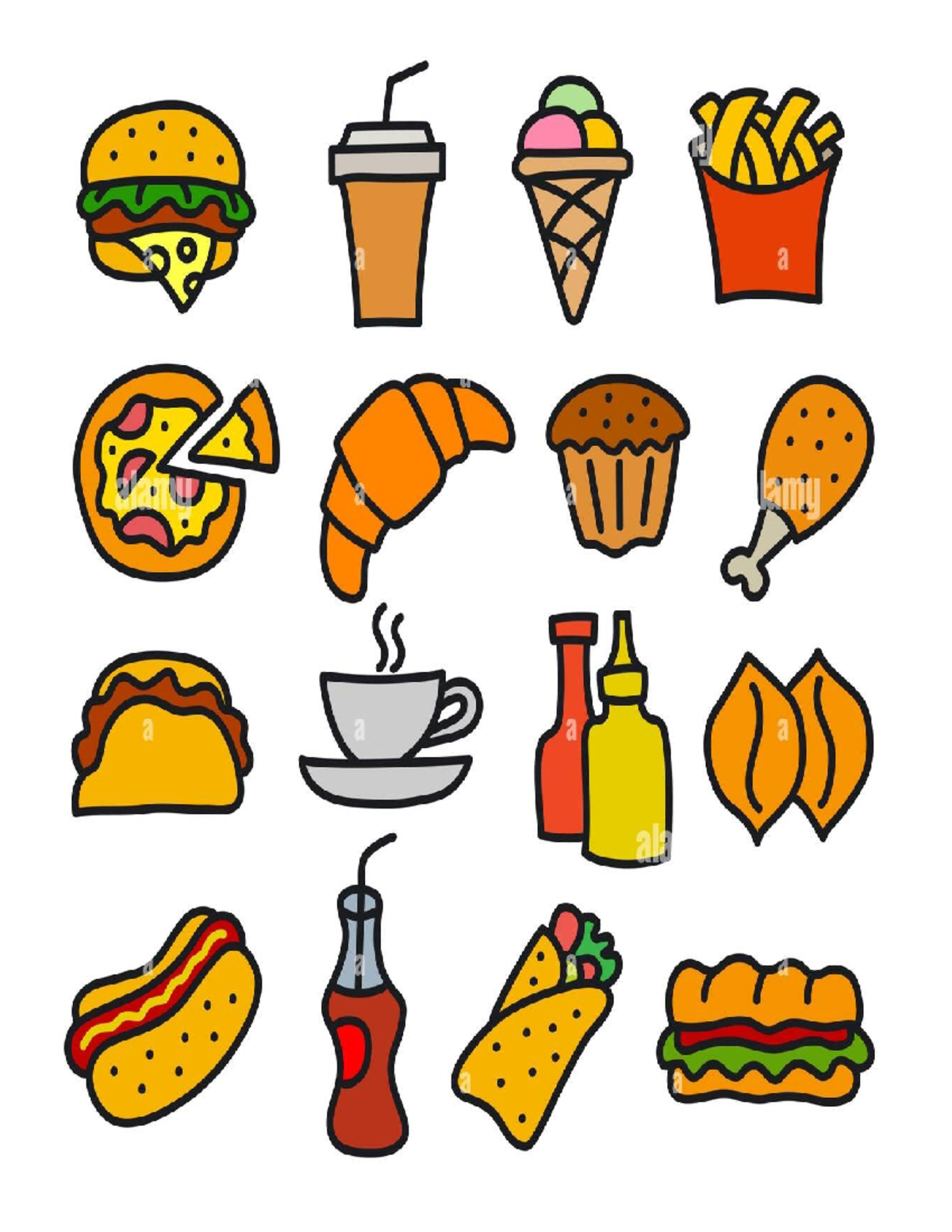 Comidas - practica - Fonoaudiologia - SI LA 1 $ D M0 - Studocu