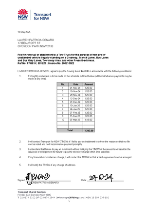 Updated VIN Application Form for Parklea Correctional Centre - Studocu