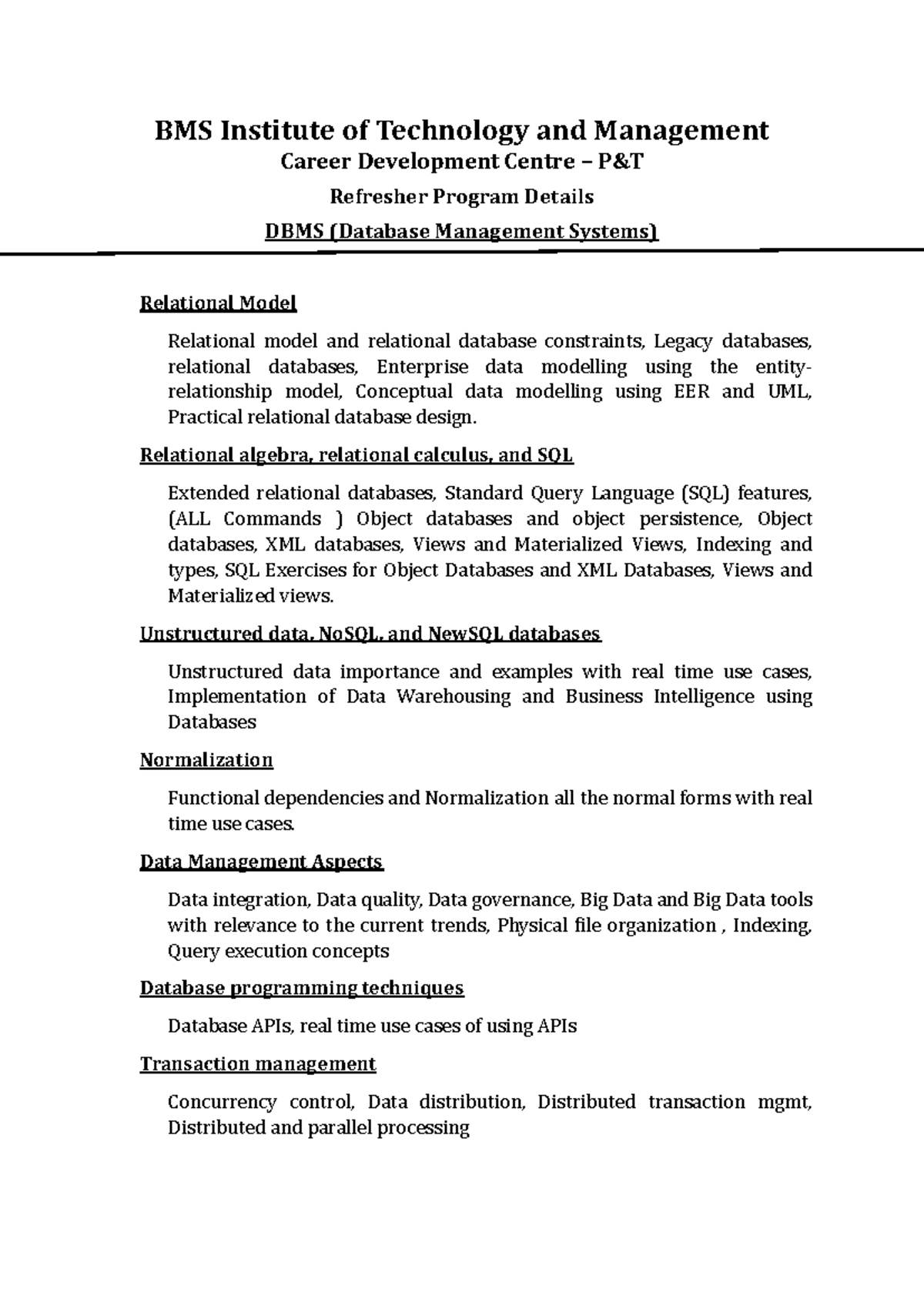 DBMS (Database Management Systems) Comprehensive Notes and Exercises ...