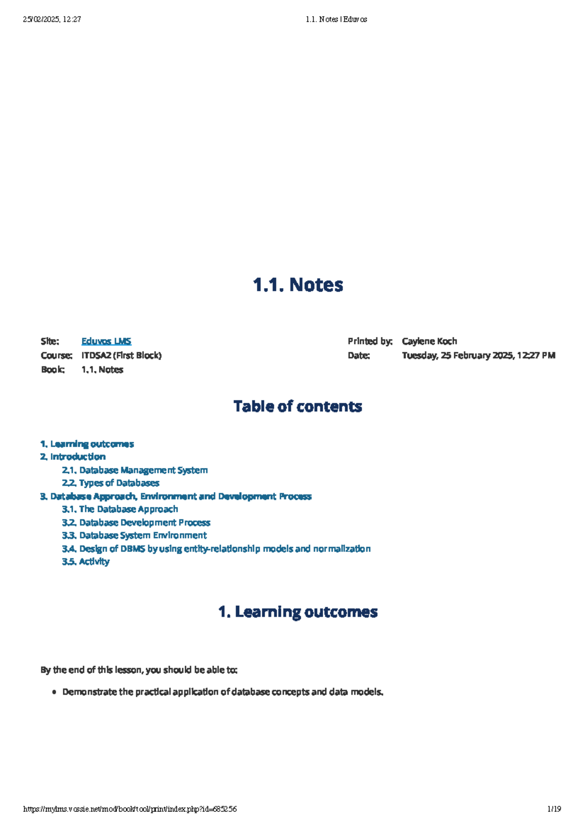 ITDSA2 Final Exam Notes: Database Management Systems Overview - Studocu