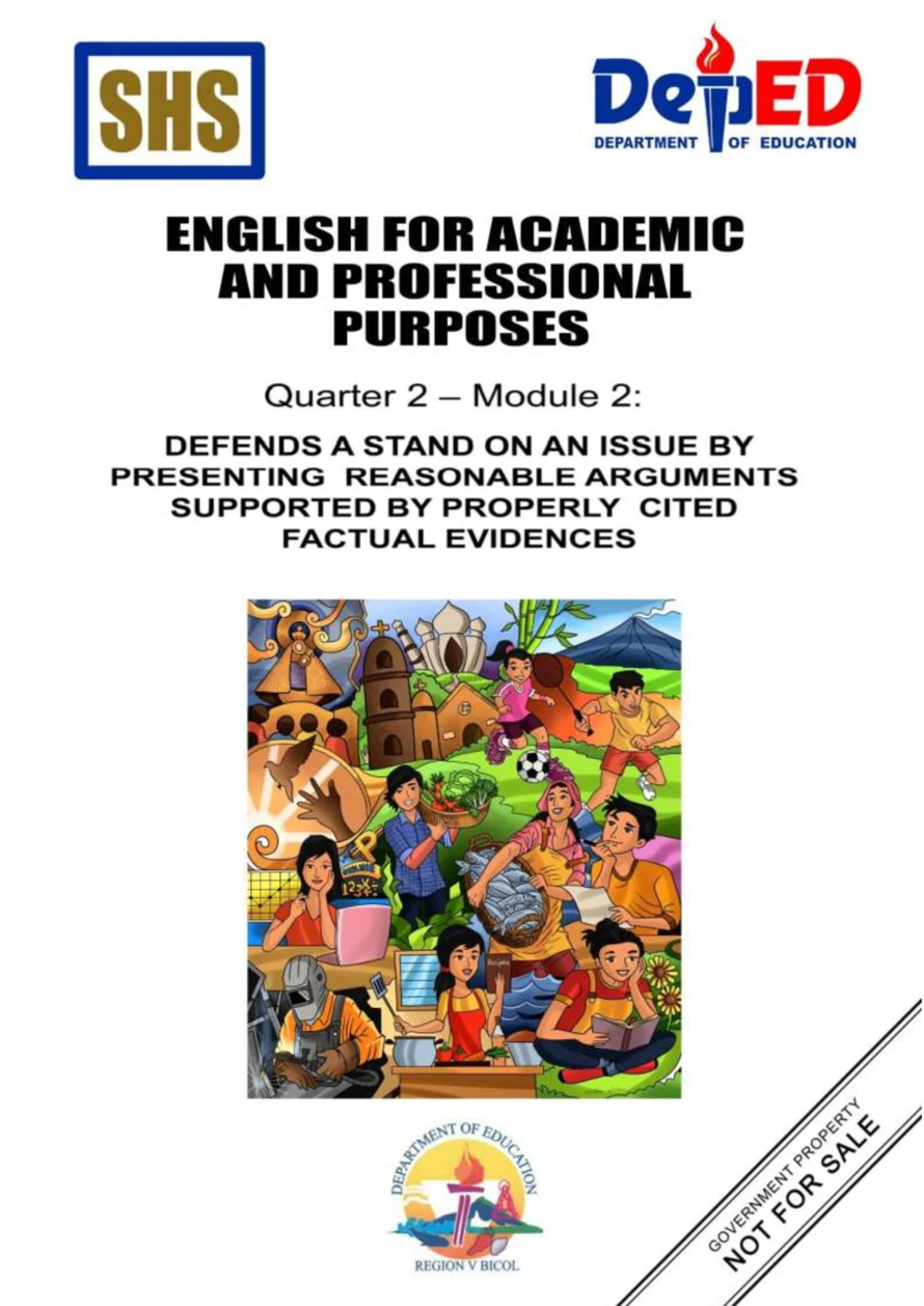 EAPP Q2 Module 3 - English for Academic and Professional Purposes. -Grade 11- 12 Quarter 2 ...