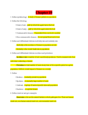 BIO 205 Quiz 1 - Study Guide - BIO 205 Topic 1 - Study Guide Chapter 1 ...