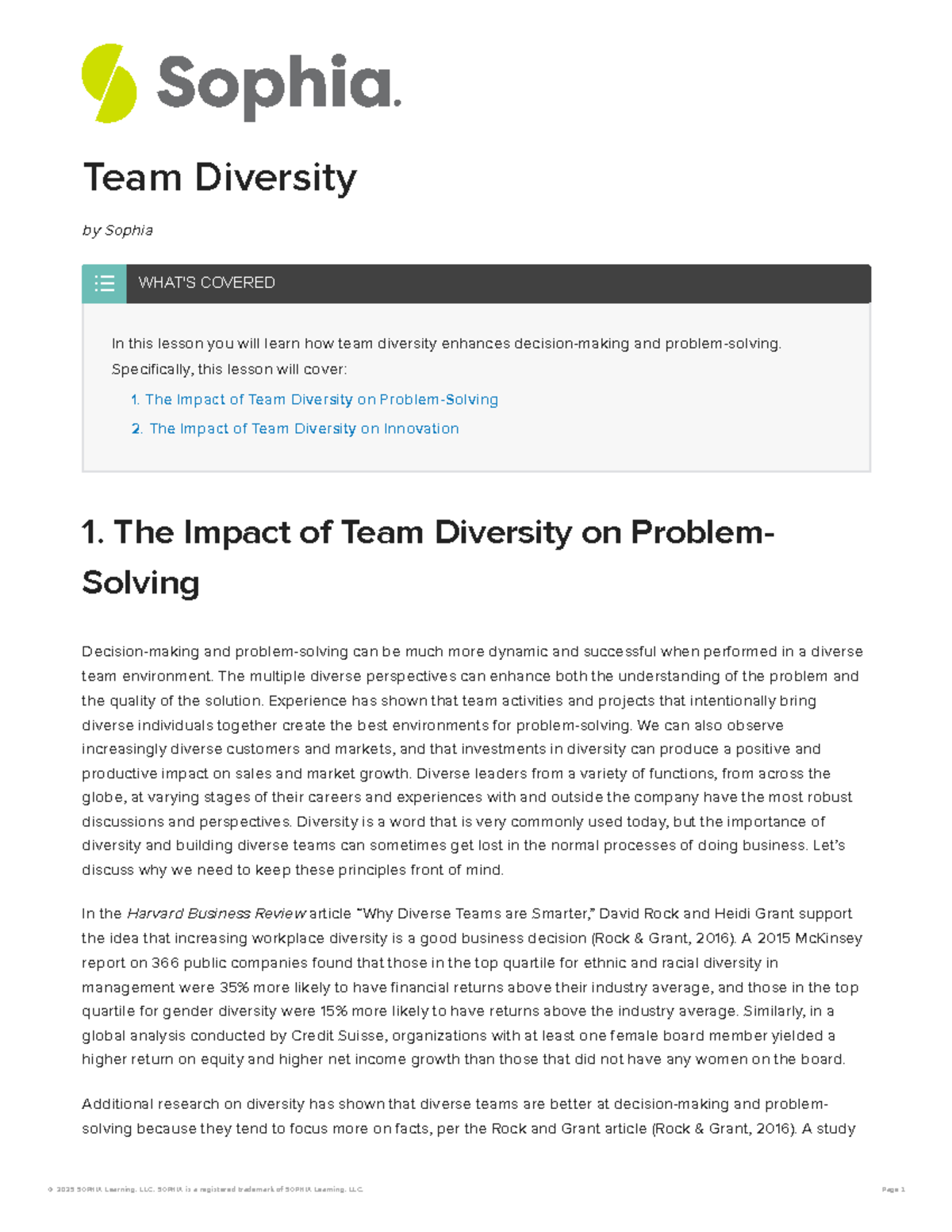Team Diversity: Enhancing Innovation & Problem-Solving in Management ...