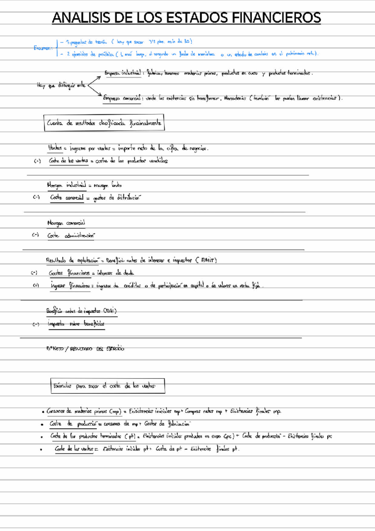 Análisis de Estados Financieros - AEF 2024/25 - Ejercicio 4.3 - Studocu