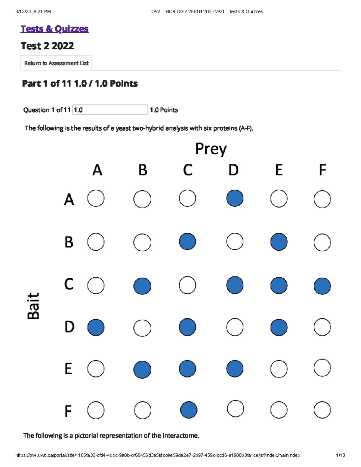 Genetics test 2 - Tests & Quizzes Test 2 2022 Return to Assessment List ...