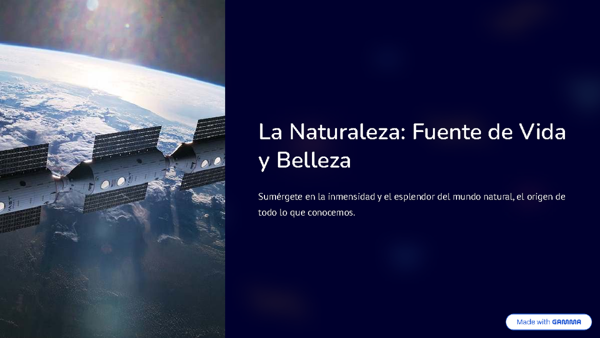 La Naturaleza: Fuente de Vida y Belleza - Reflexiones y Conservación ...