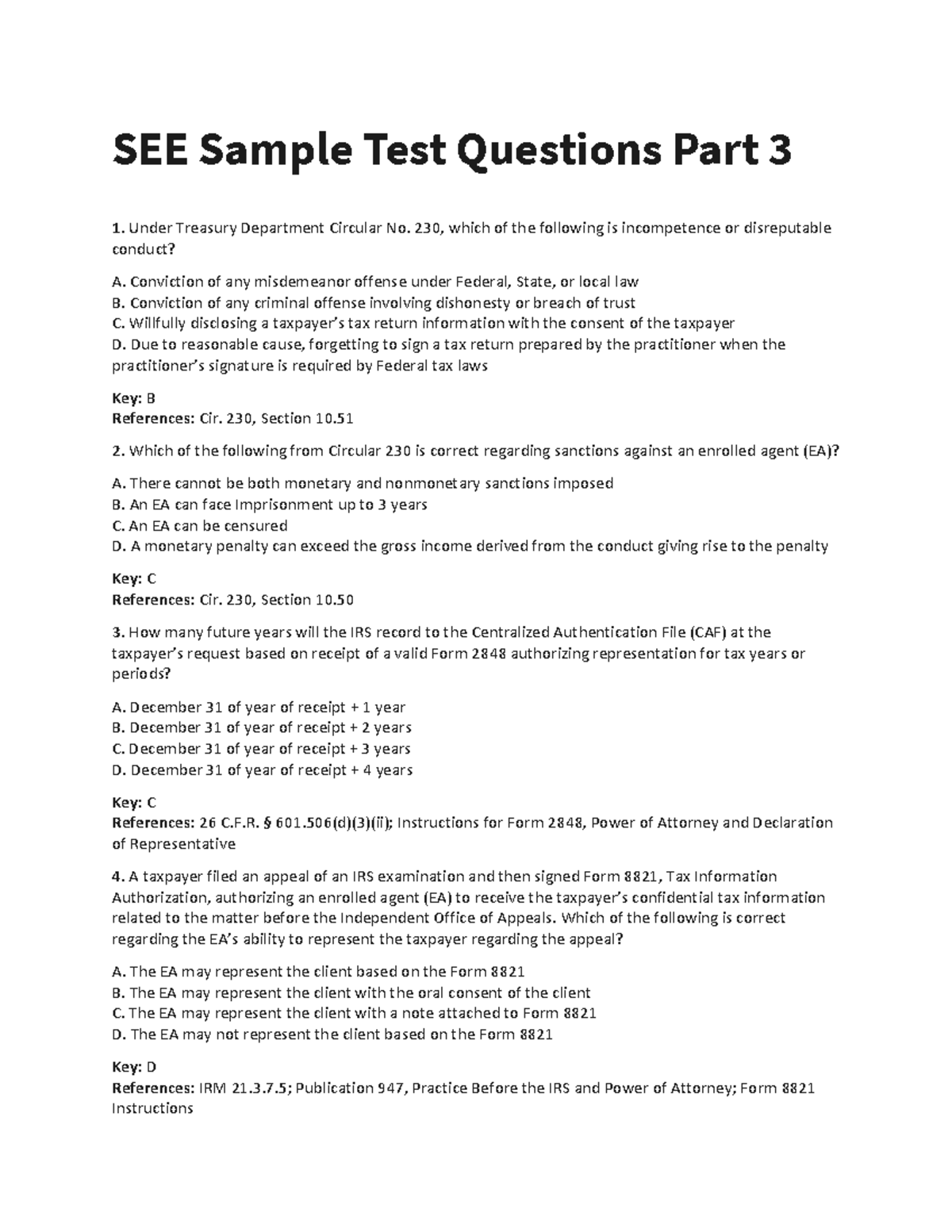 SEE Sample Test Questions Part 3 for 2024 Exam Preparation - Studocu