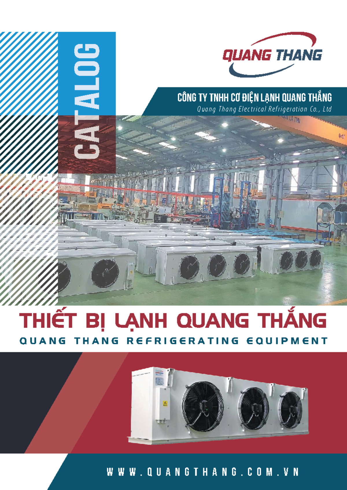 Quang Thang Refrigeration Equipment Catalog: Bilingual Overview - Studocu