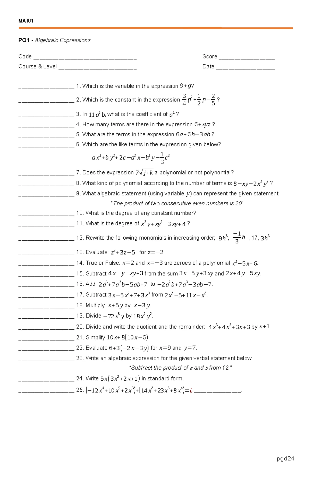 Integral Calculus - Module 5a: Integration By Substitution Notes - Studocu