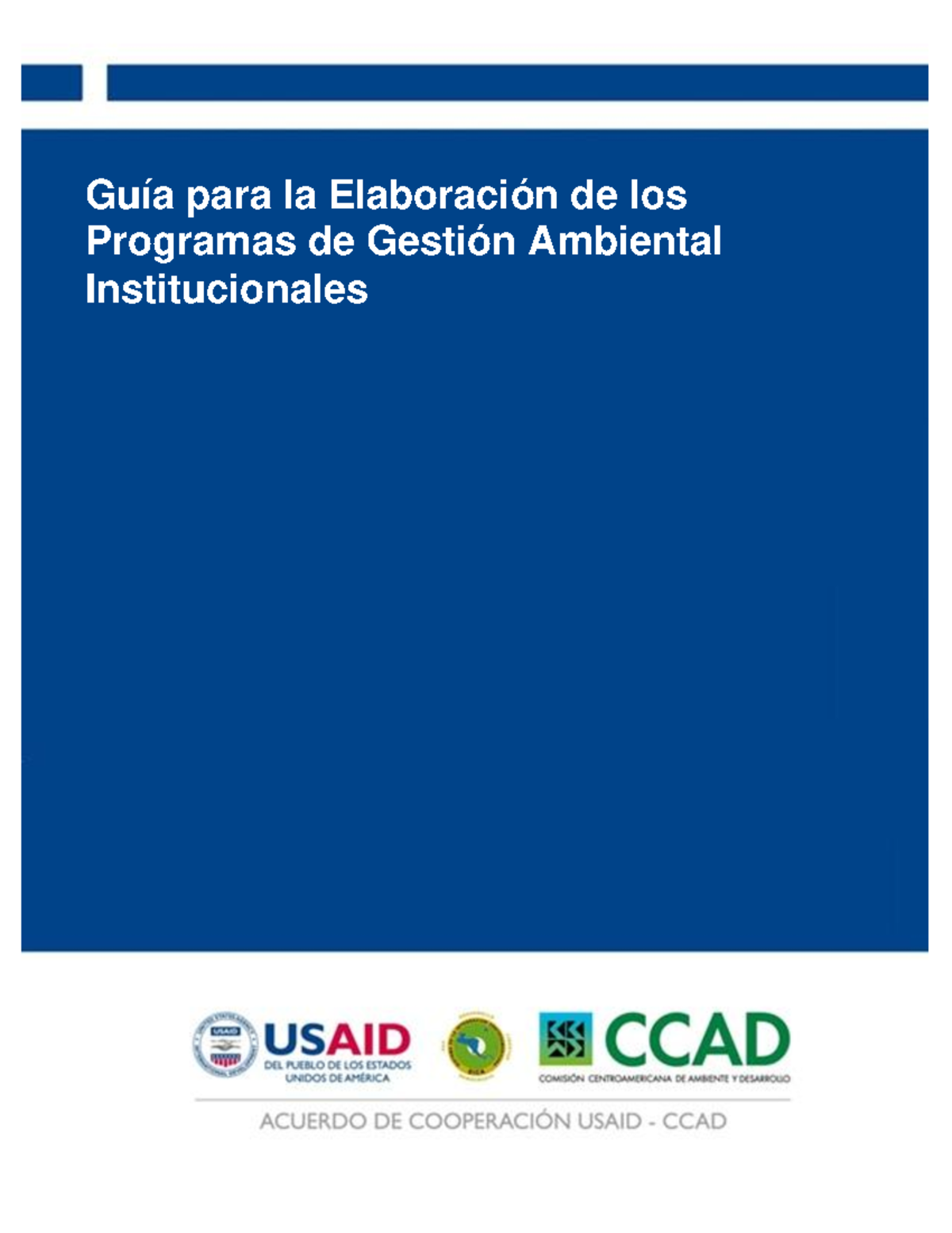 Guía para la Elaboración de Programas de Gestión Ambiental ...