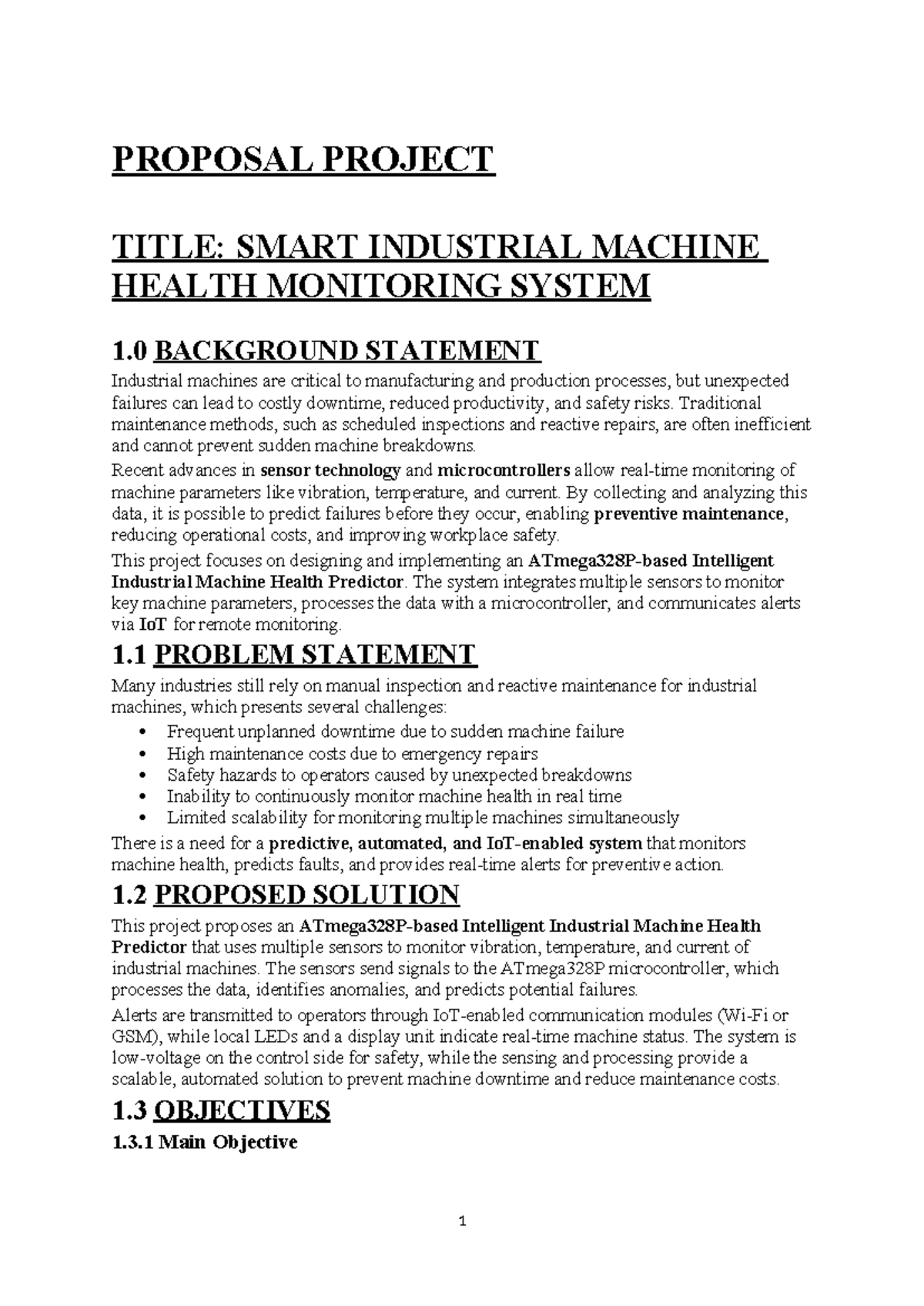 Proposal for Intelligent Industrial Machine Health Monitoring System ...