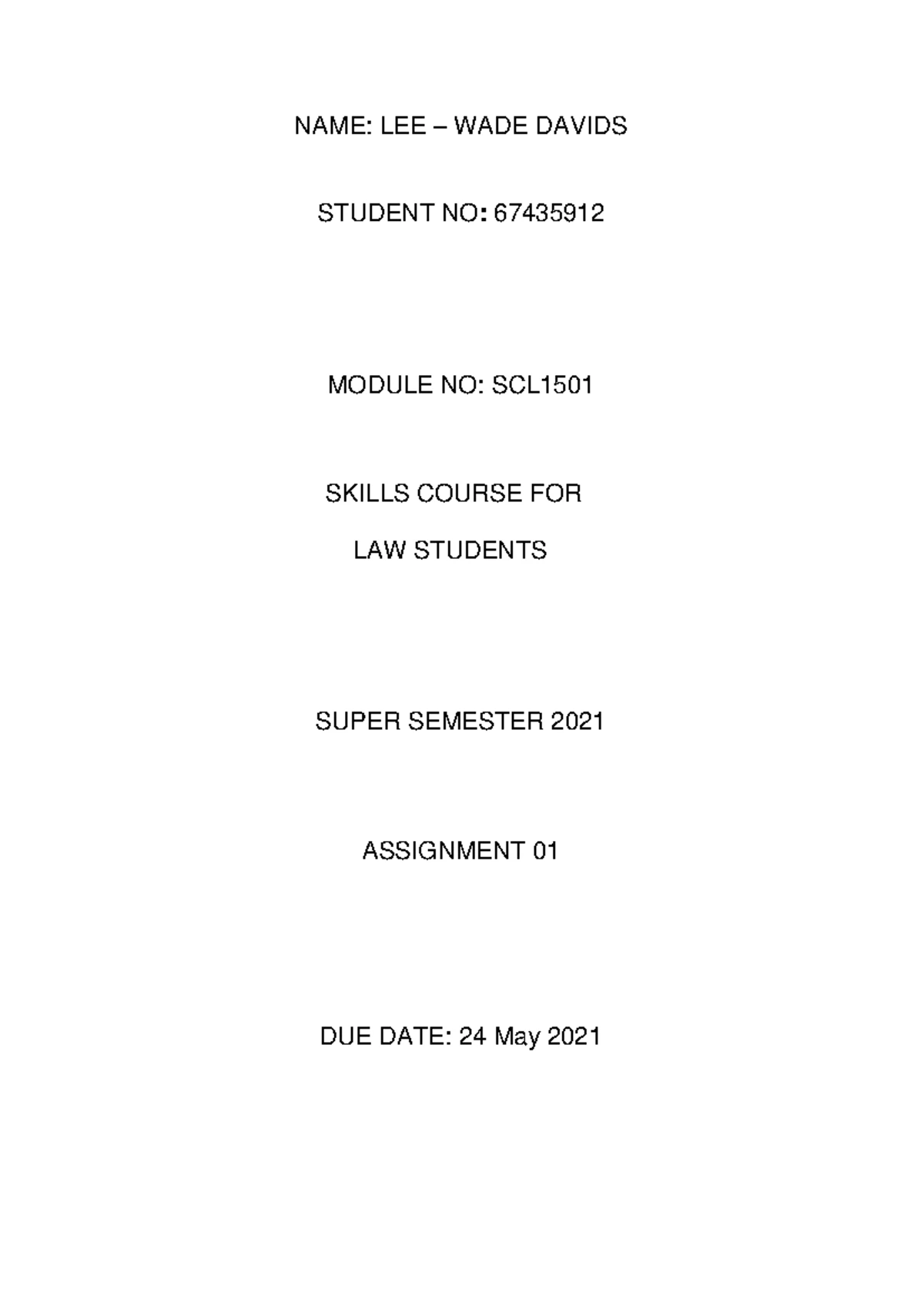 Unisa School OF CLAW Referencing Style Guide TL302 2022 - LLBALLF/302/4 ...
