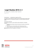 Legal Studies - Grade: 12 - Queensland Certificate of Education - Studocu