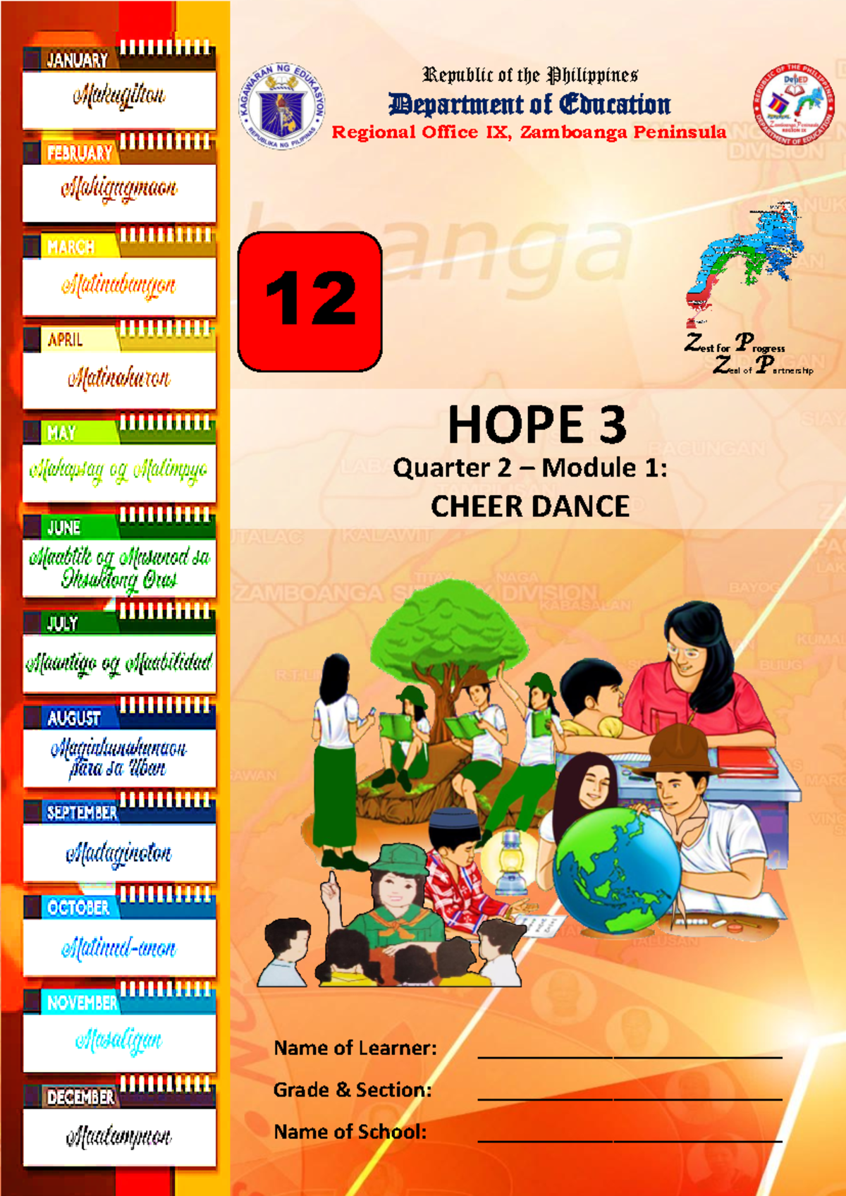 Grade 12 SHS HOPE Q2 M1 - Module on Cheer Dance Basics and Safety - Studocu