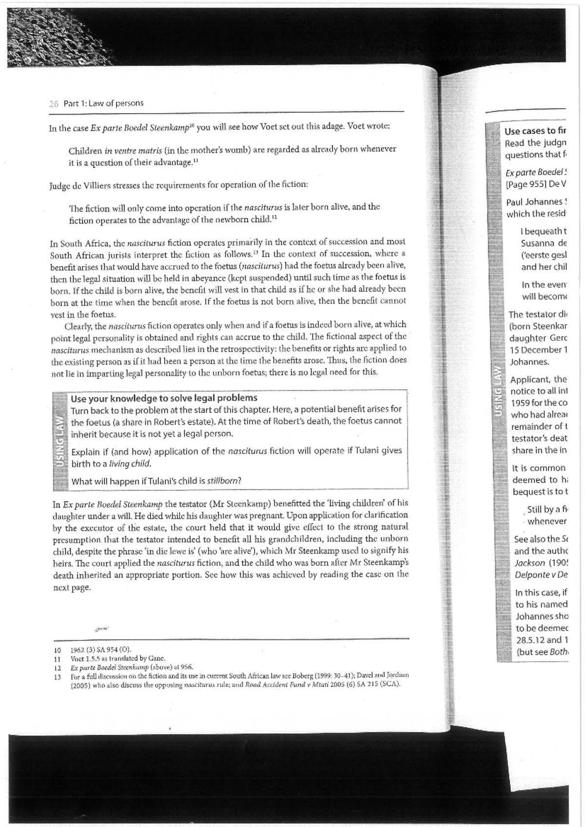 **Case Study: Minister of Justice & Correctional Services v Stransham ...