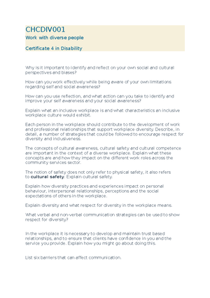 [Solved] provide two examples of how community services ensure human ...