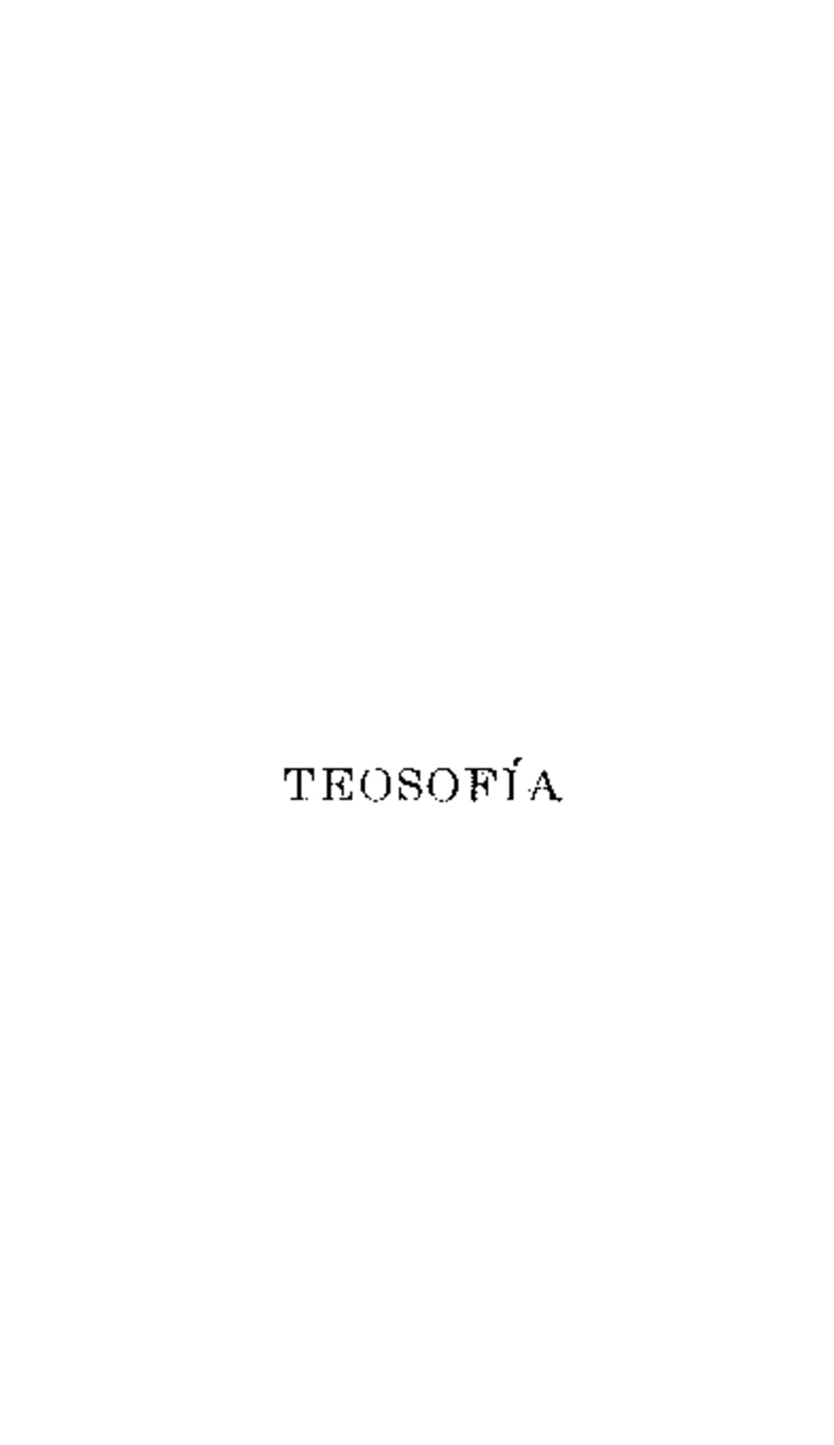 0814508 - Introducción a la Teosofía y su Significado - Studocu