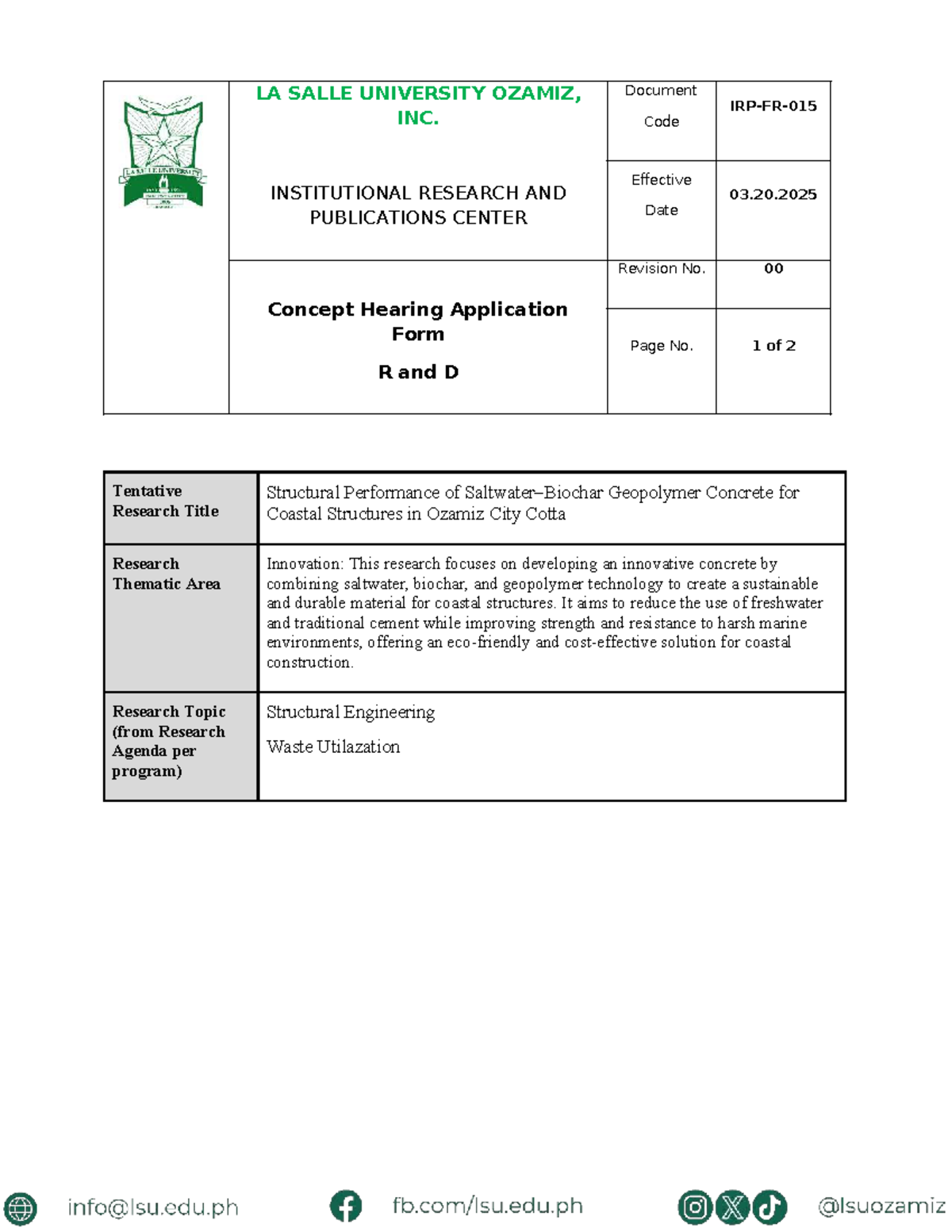 Structural Performance of Geopolymer Concrete for Coastal Structures ...
