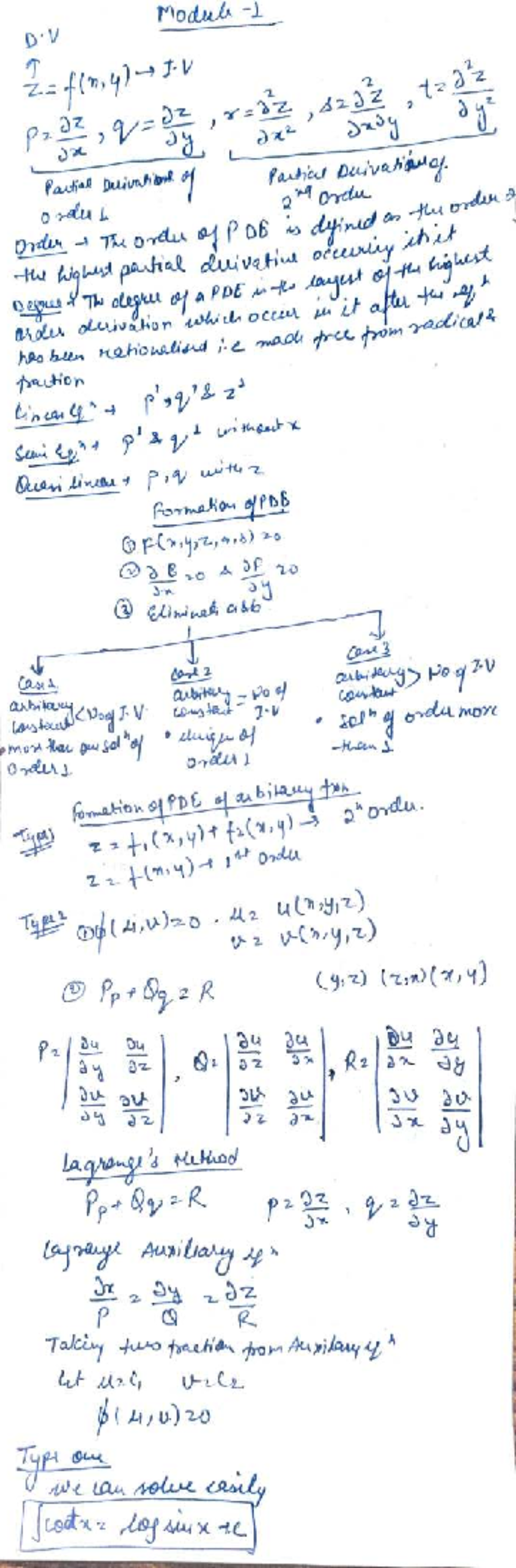 Unit 1 Maths 4 formula sheet - arbitey Modub -l has be ehohalid e malu ...