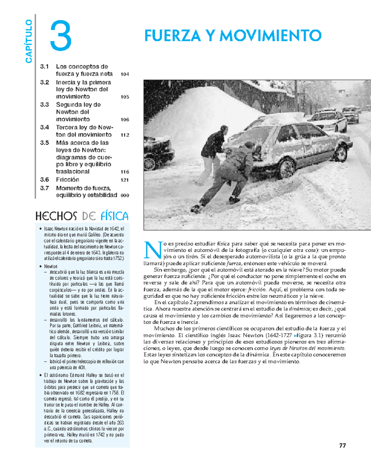 CAPÍTULO 3: Fuerza y Movimiento - Leyes de Newton y Aplicaciones - Studocu