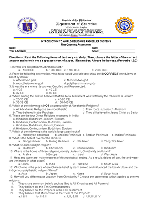 PTA General Assembly Script - S A N R E M I G I O N A T I O N A L H I G ...