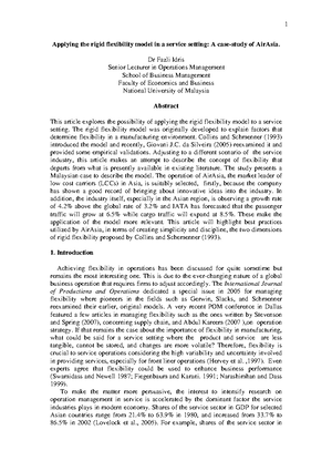 [Solved] Which of the following documents lists the operations ...