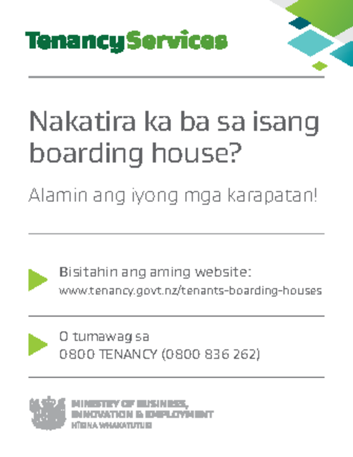 Mga Karapatan ng mga Nangungupahan sa Boarding House: Alamin! - Studocu