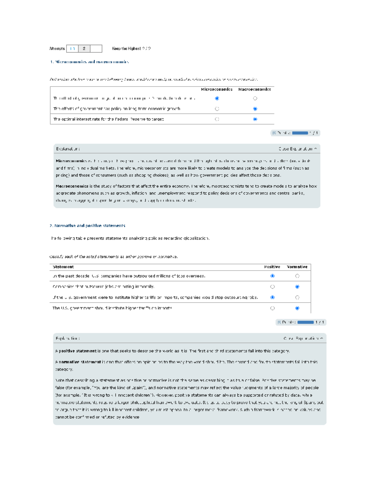 ECO 202 Module 1 Quiz: Micro & Macro Concepts Explained - Studocu