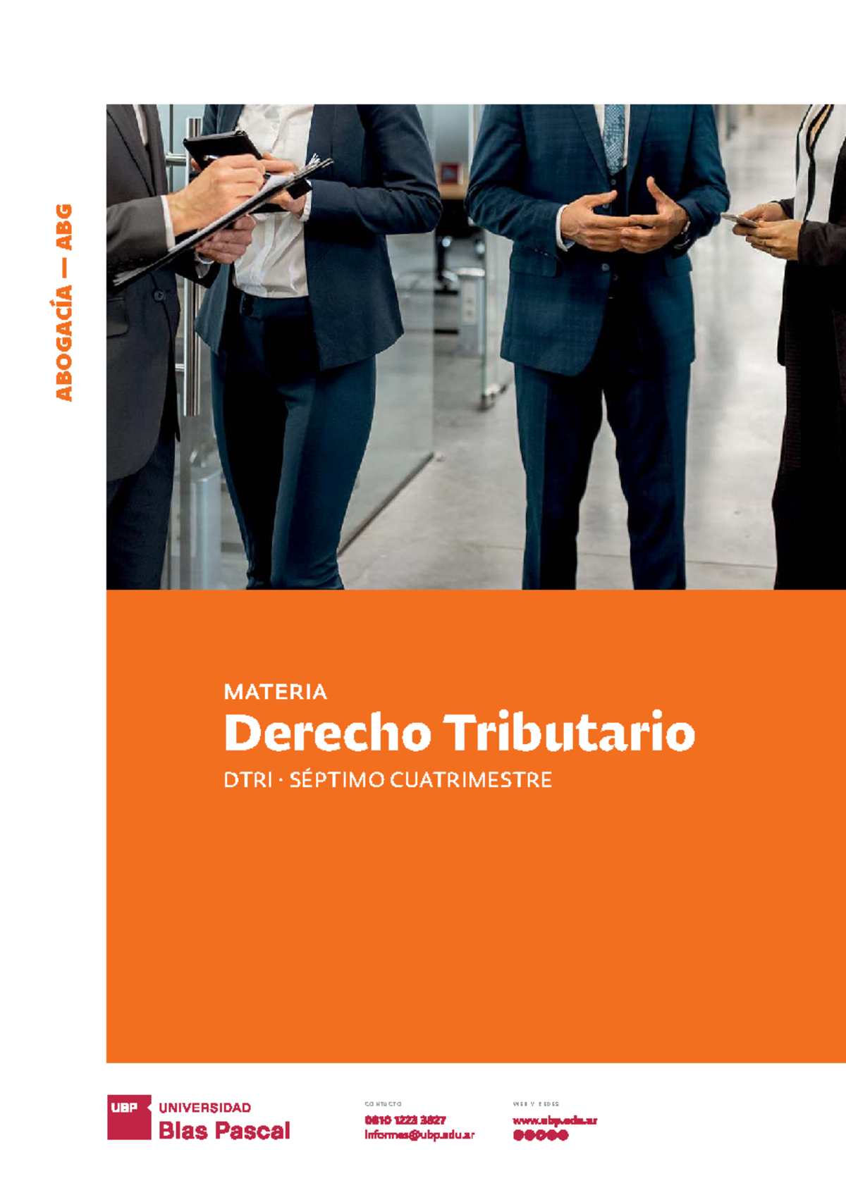 Abogacía DTRI: Introducción al Derecho Tributario - 7° Cuatrimestre ...