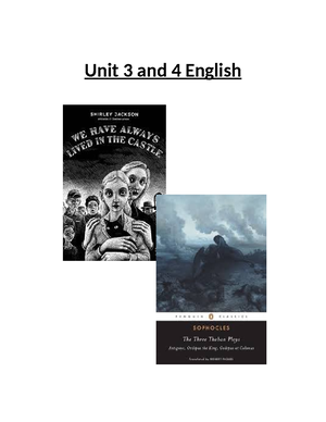 Essay 2 - we have always lived in the castle - Whilst change is an ...