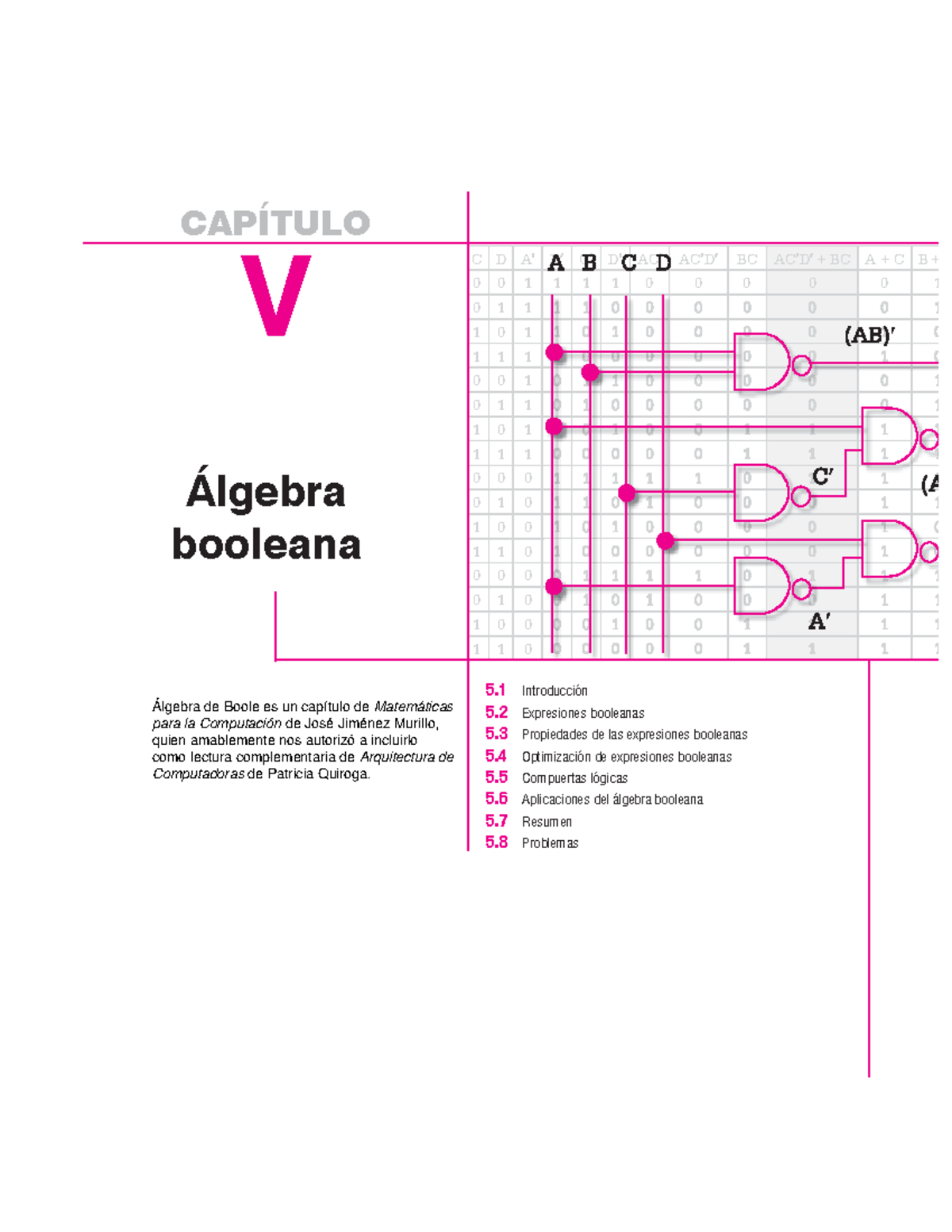 Notas de Álgebra de Boole (Matemáticas Discretas) - Studocu