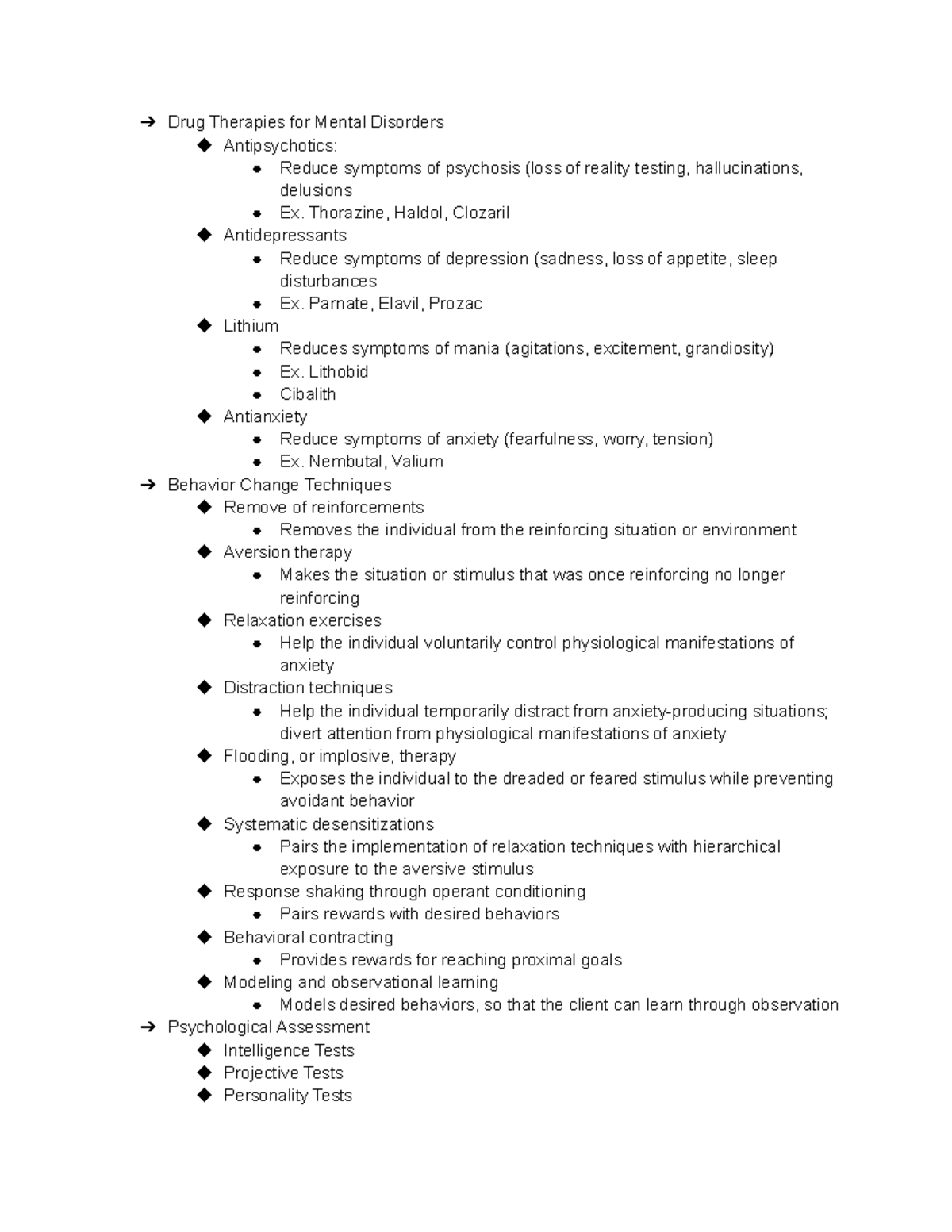 Solutions - This includes different types of therapy, drugs and other ...