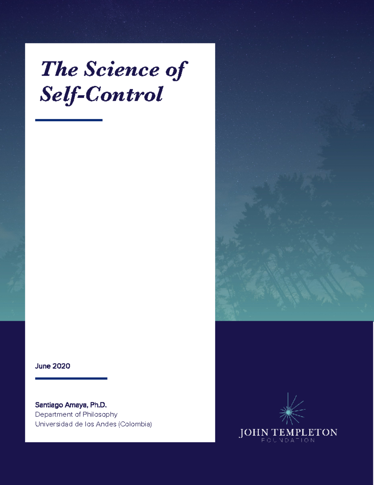 JTF Self Control Final Exam Notes: Understanding Motivational Conflicts ...