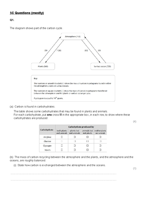 Biology AQA Paper 1 Required Practical Handbook (GCSE) - Studocu