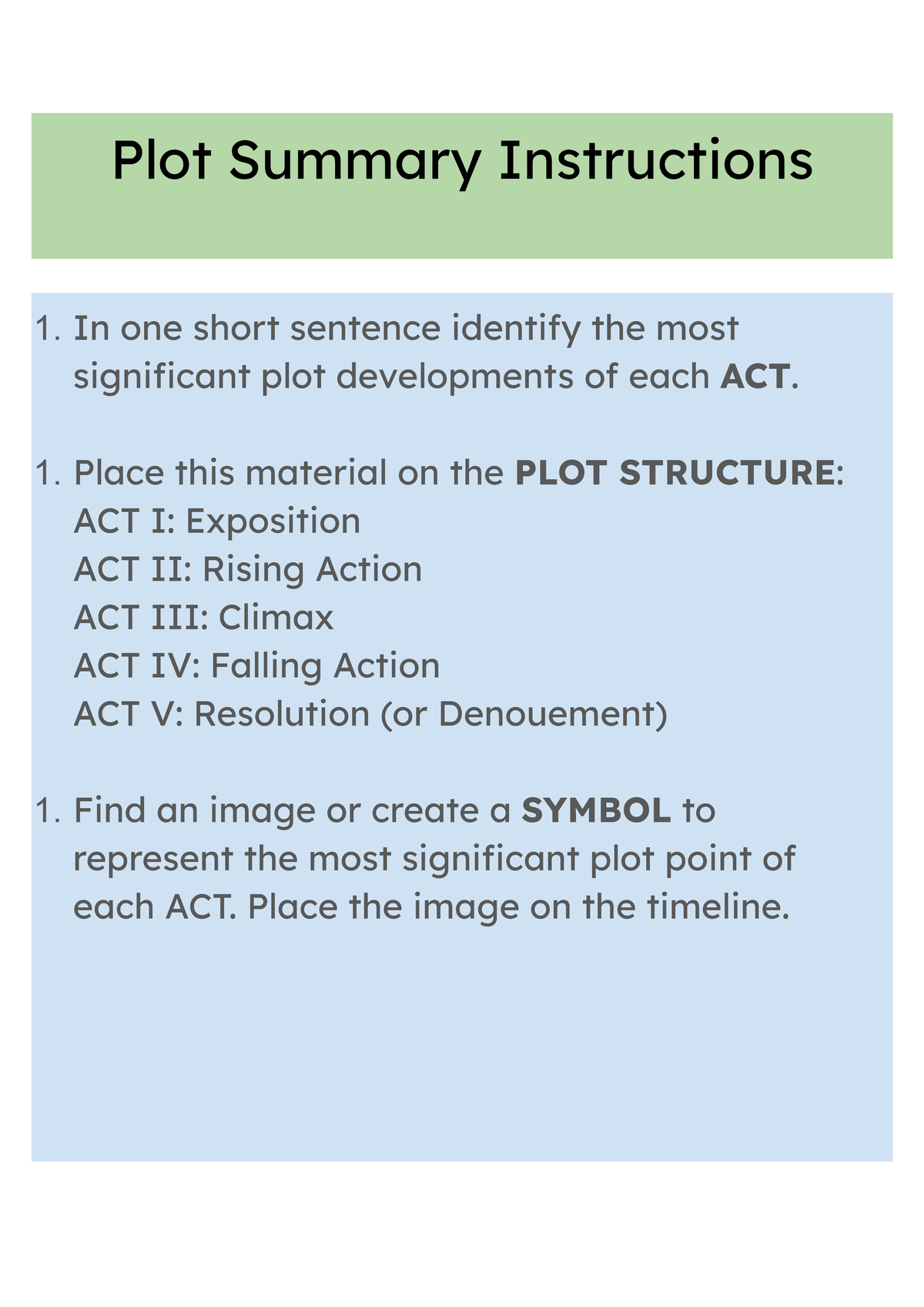 Othello Plot Structure: Key Developments by Act - Studocu