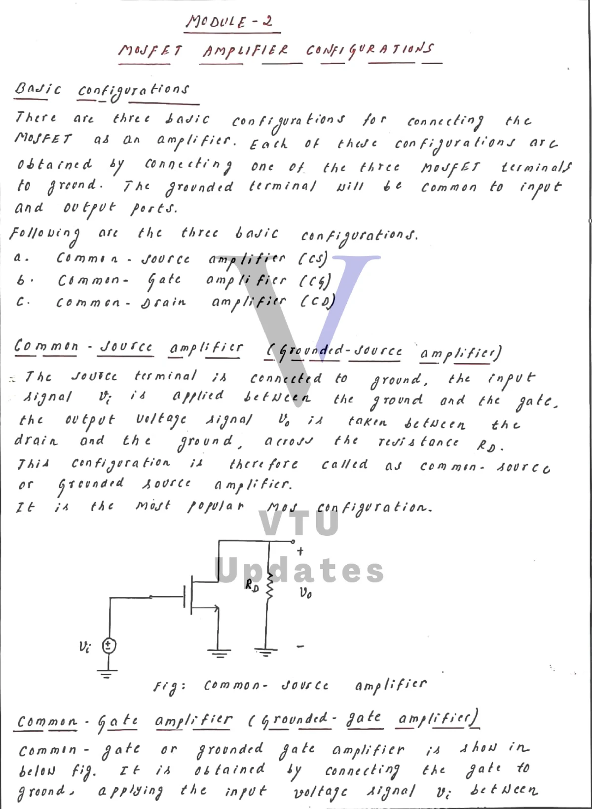 Electronic Circuits Module 4a Negative Feedback Negative Feedback Four Types Of Negative