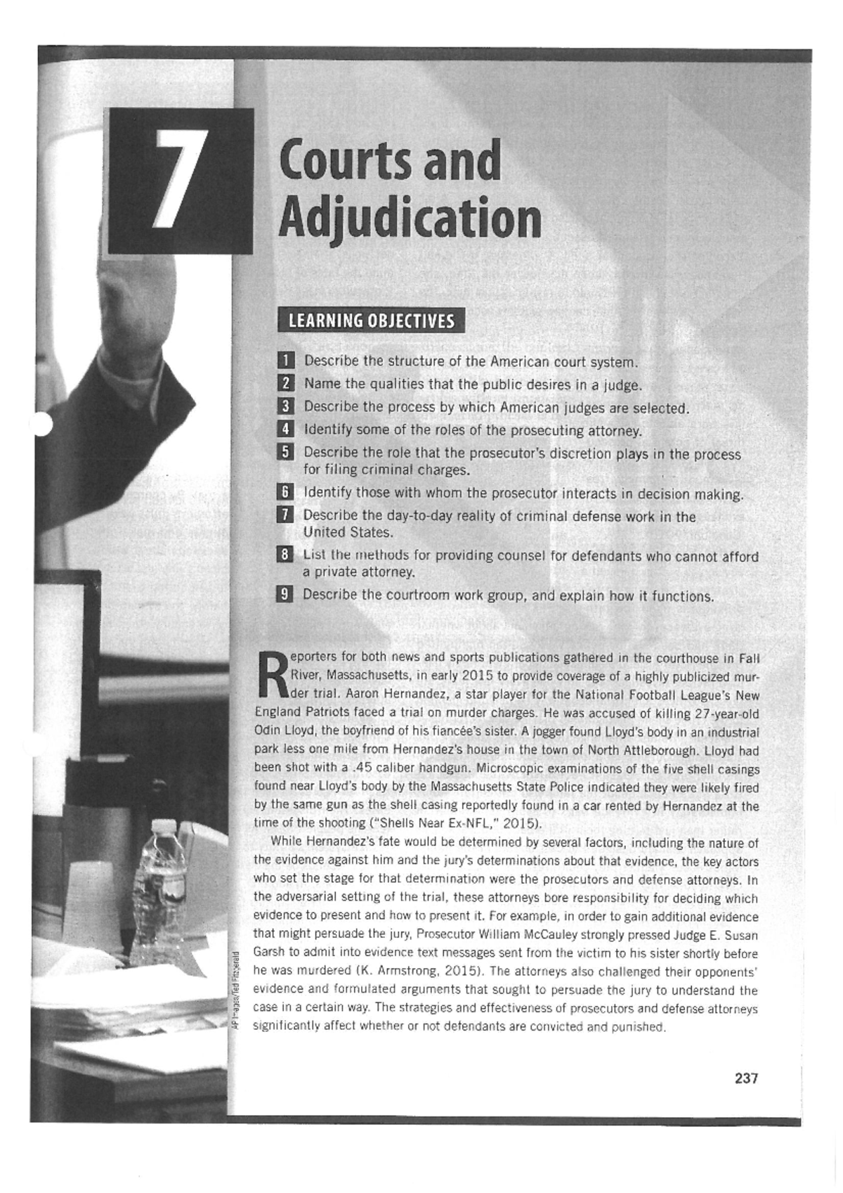 Chapter 7 of An Introduction to Criminal Justice - Courts and ...