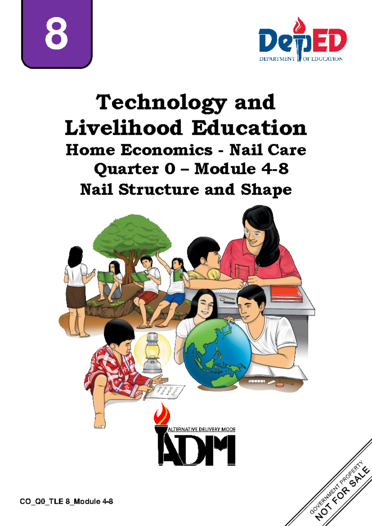 TLE-8 Q0 Mod-4-8 Nail-Structure-and-Shape V2 - Technology and Livelihood Education Home ...