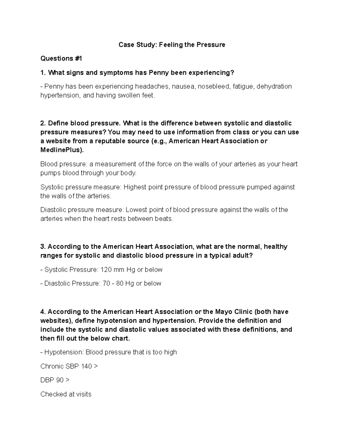 BIO A112 CH 28 Case Study - Understanding Blood Pressure Dynamics - Studocu