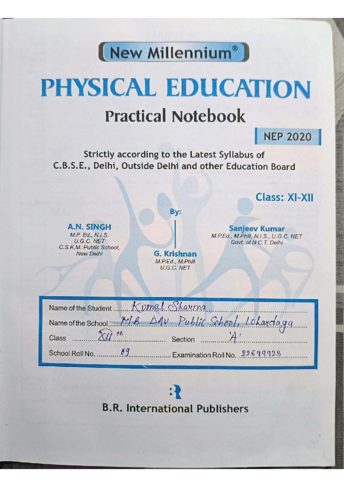 PHE Practical Notebook: NEP 2020 Syllabus for Class XII - Studocu