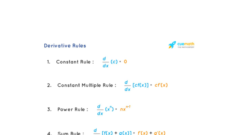 Basic Derivative Rules - SSC1803 - Studocu